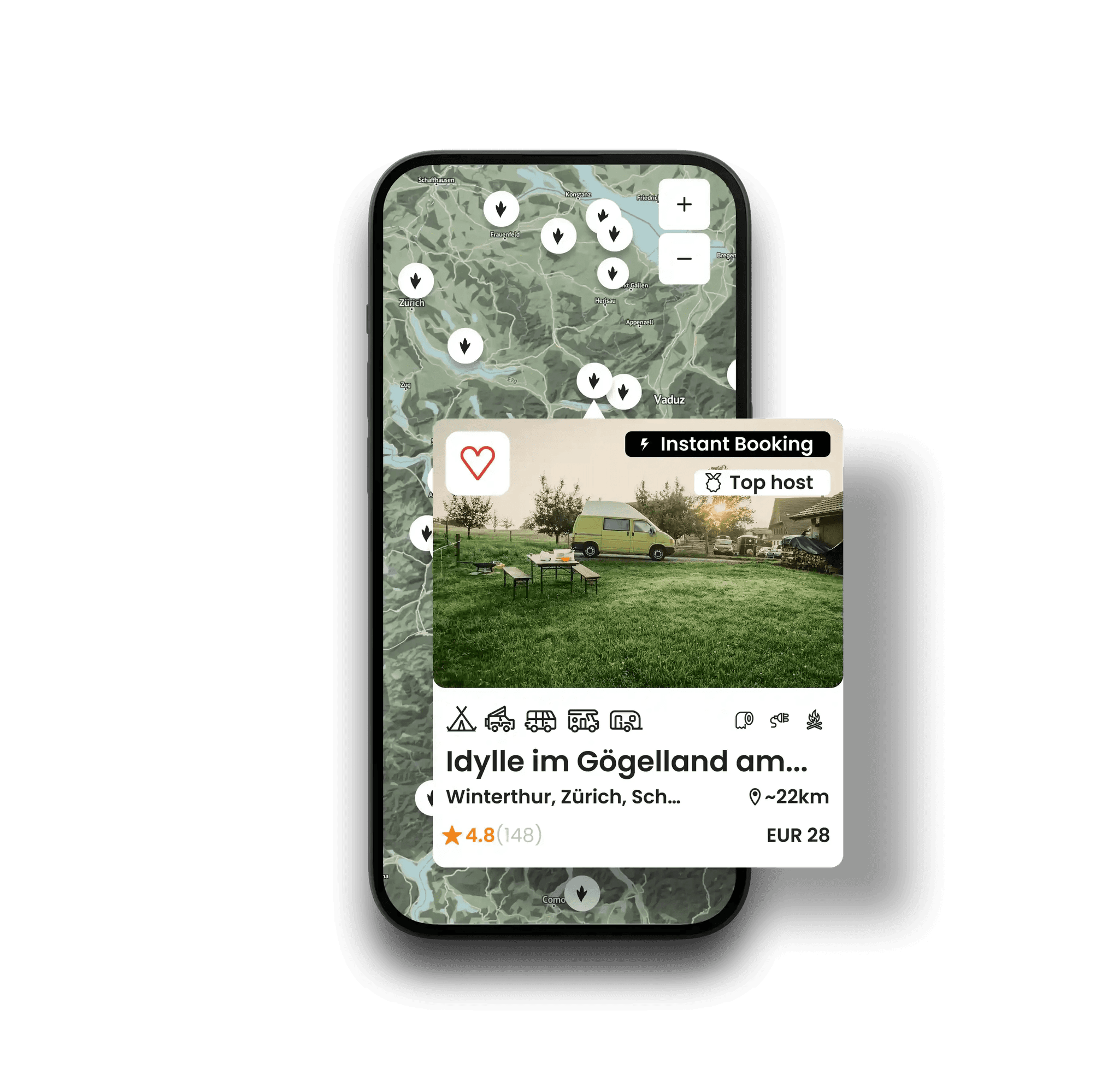 Stellplatz App: Die besten Stellplatz Apps im Überblick
